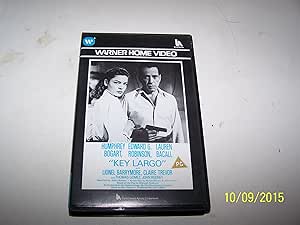 Key Largo [VHS] : Humphrey Bogart, Edward G. Robinson, Lauren Bacall ...