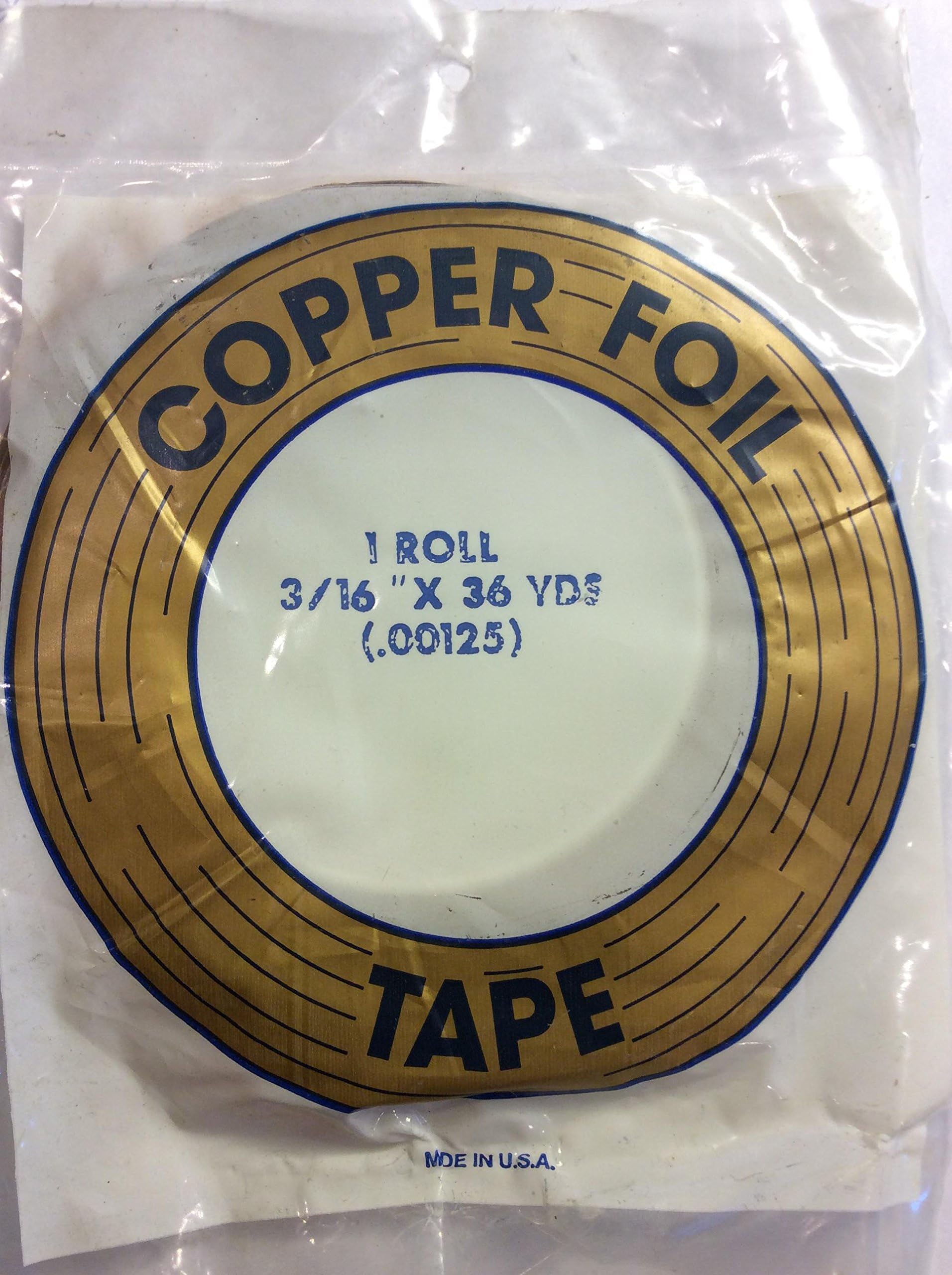 Amazon.com: 7/32" Edco Silver Backed Foil - 1.0 Mil : Arts, Crafts & Sewing