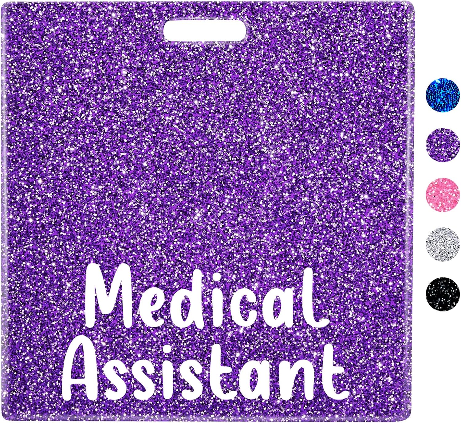 Amazon.com : Plifal Medical Assistant MA Badge Buddy Card Holder Nurse ...