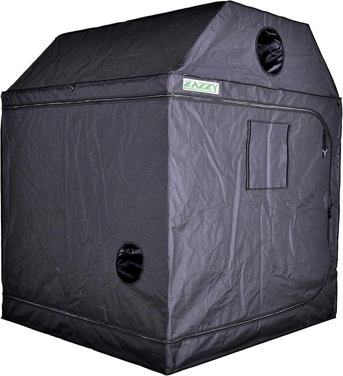 Amazon.com: Zazzy Grow Tent 60"x60"x72" Roof Cube Plant Grow Tents with ...