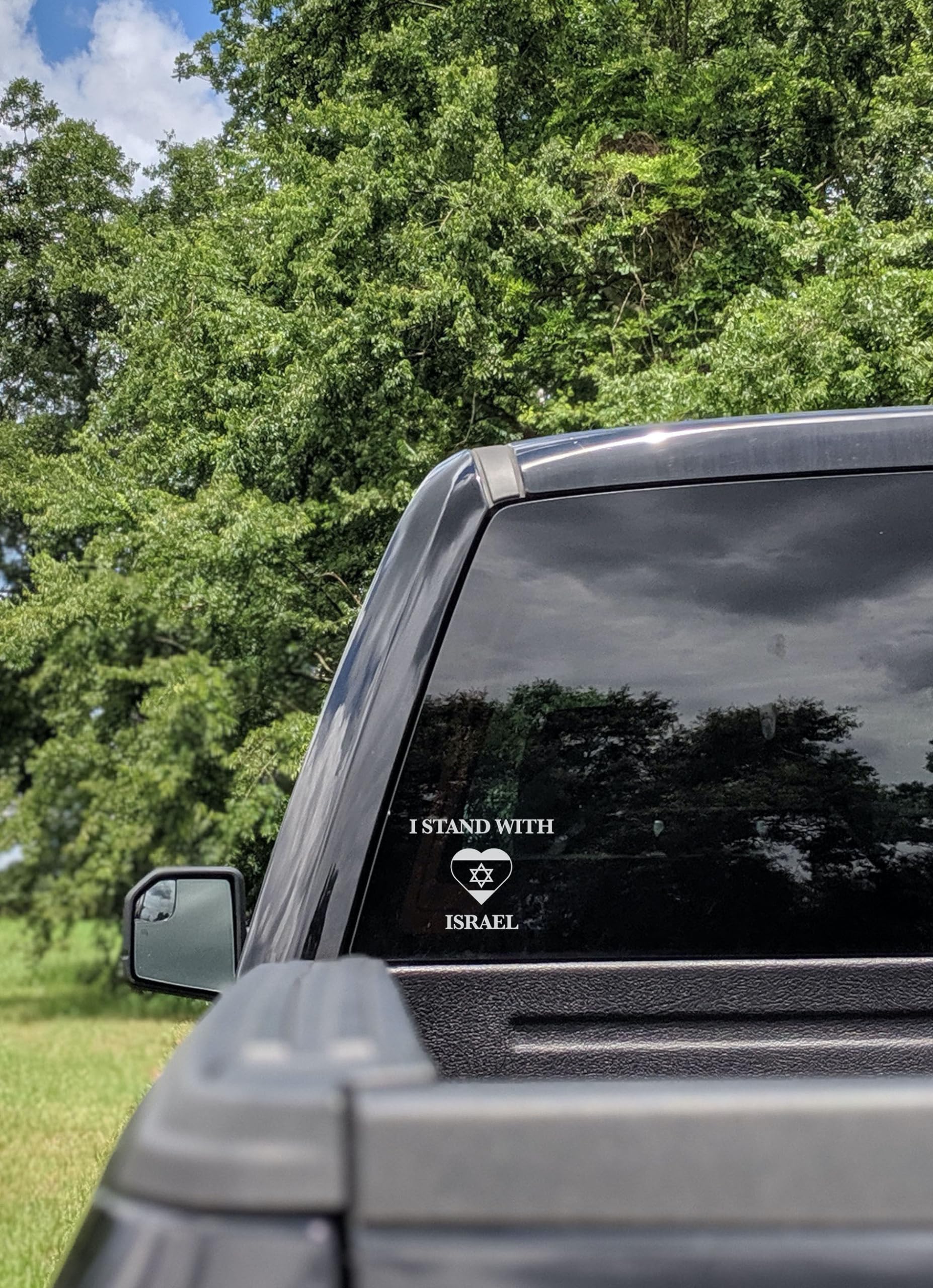 Amazon.com - I Stand with Israel Car Vinyl Sticker Decal