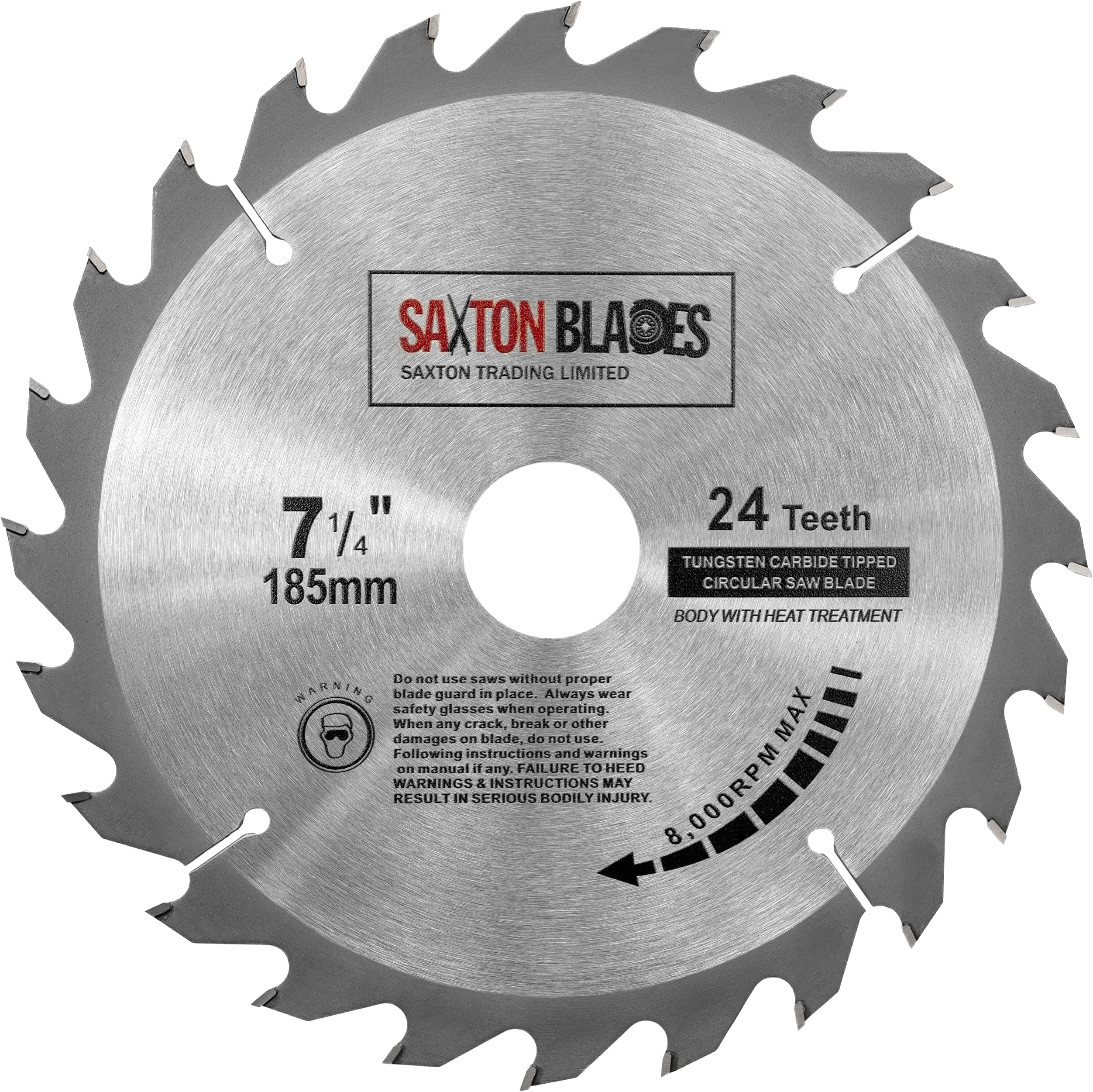 DEWALT Circular Saw Blade, 7 1/4 Inch, 24 Tooth, Wood Cutting ...