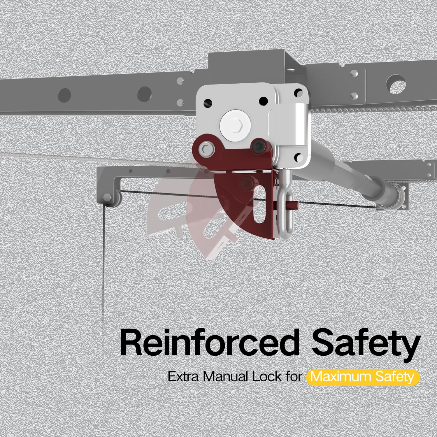 Snapklik.com : Overhead Garage Storage Rack, 4x4 Ft Garage Ceiling ...