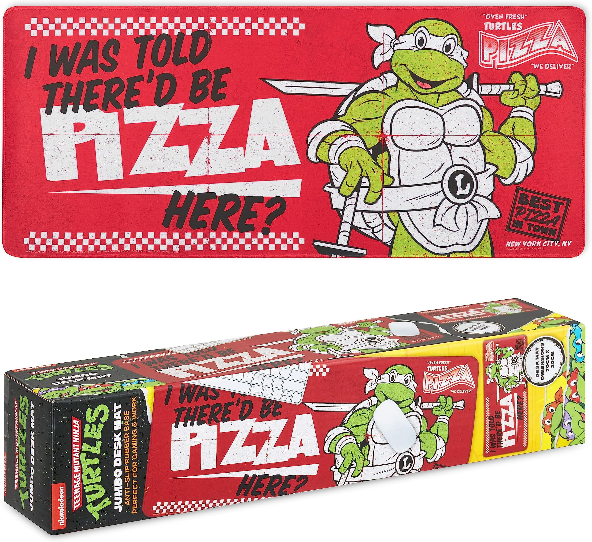 Teenage Mutant Ninja Turtles Tapis de Souris XL Dessous de Bureau Mouse ...