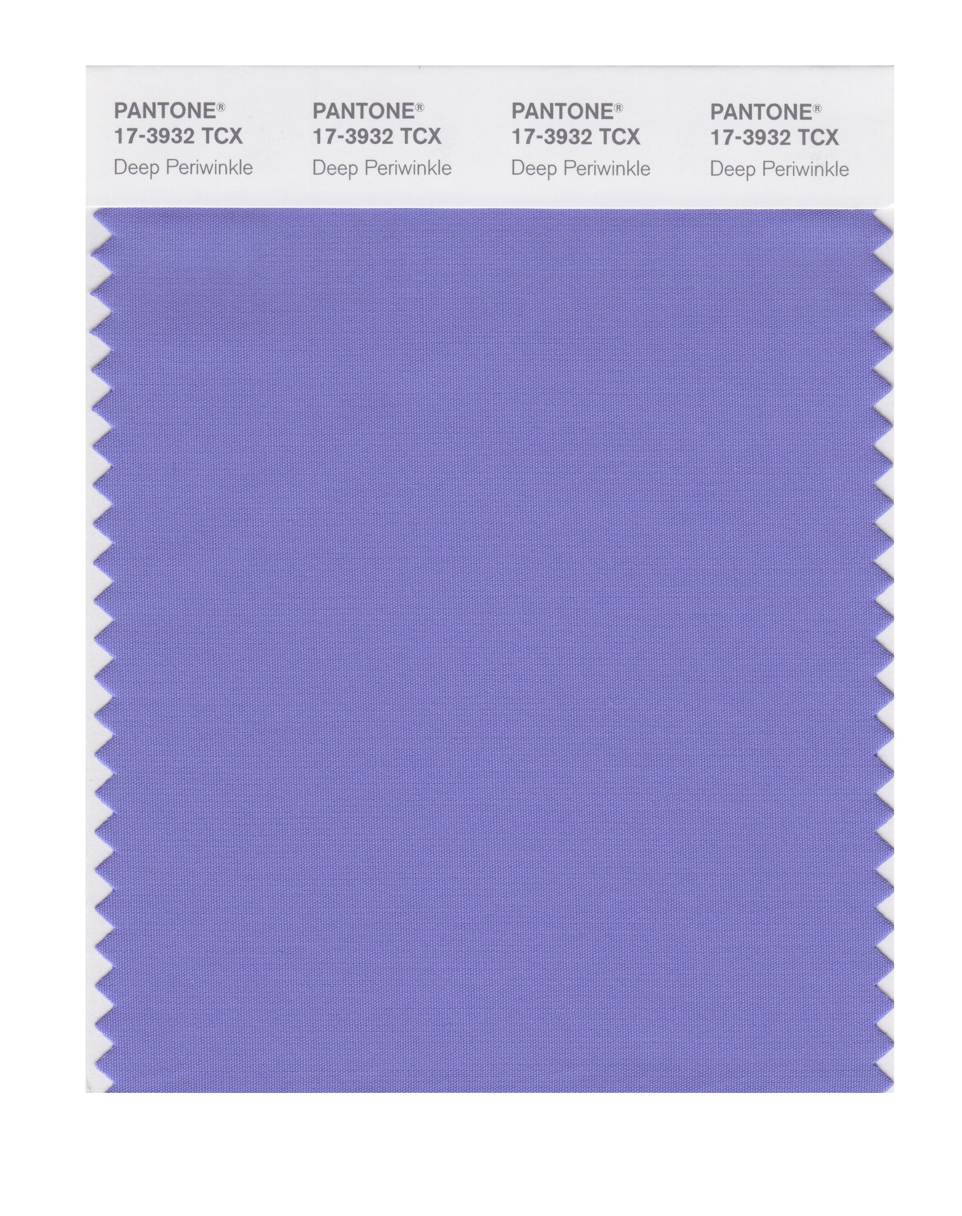 PANTONE Smart 17-3932X Color Swatch Card, Deep Periwinkle - House Paint ...