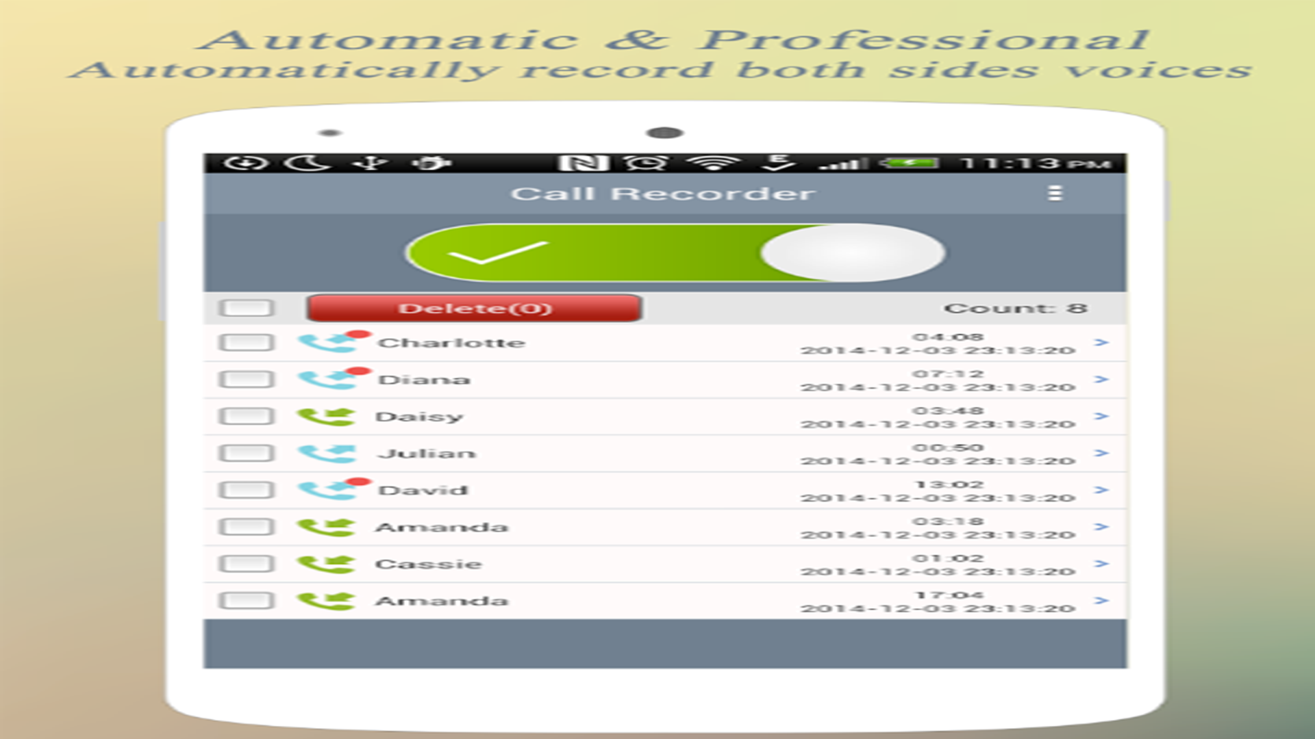 Pro call recorder - App on Amazon Appstore