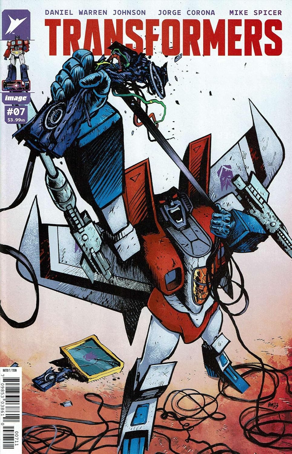 Amazon.com: Transformers (Image) #7A VF/NM ; Image comic book ...