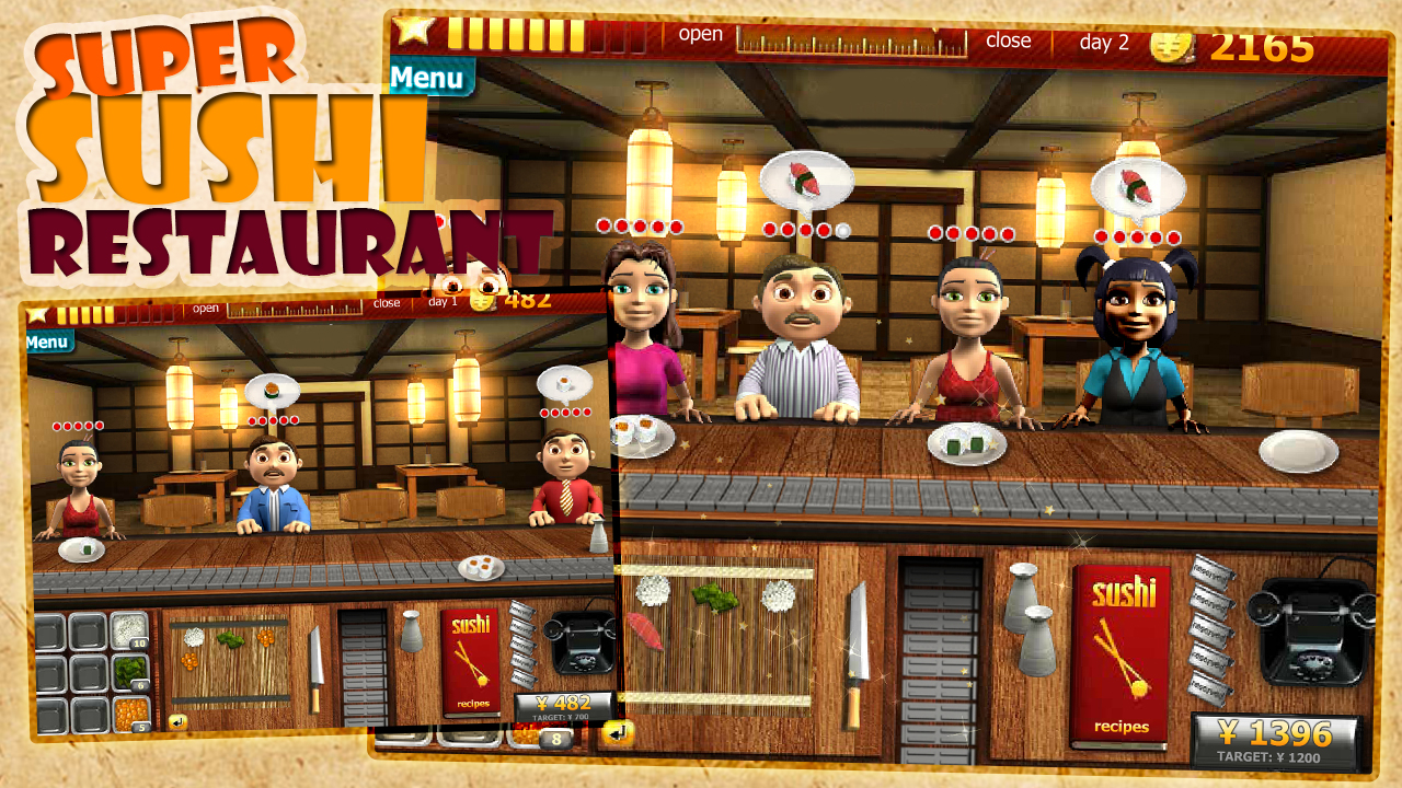 Super Sushi Restaurant 3D - App on Amazon Appstore