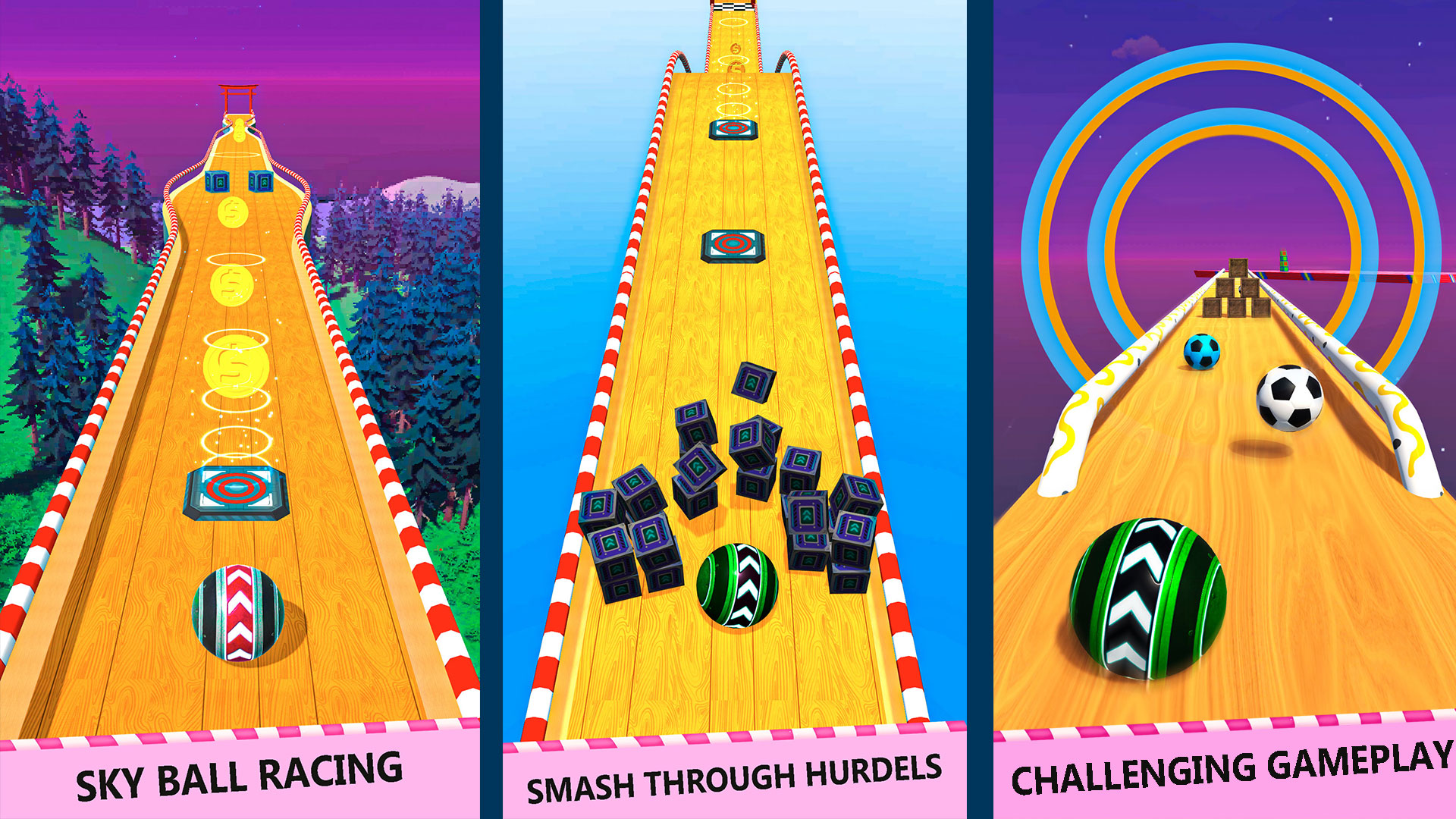 Rolling Balls Rush 3D: Super Sky Go Fast Action Ball Racing Challenge Adventure - App on Amazon ...