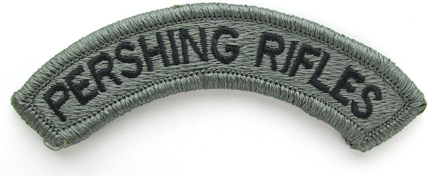 Amazon.com: Military Uniform Supply Pershing Rifles Patch - ACU Tab ...