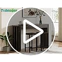 Amazon.com: Tribesigns 59" Long Bar Table, Farmhouse Kitchen Counter ...