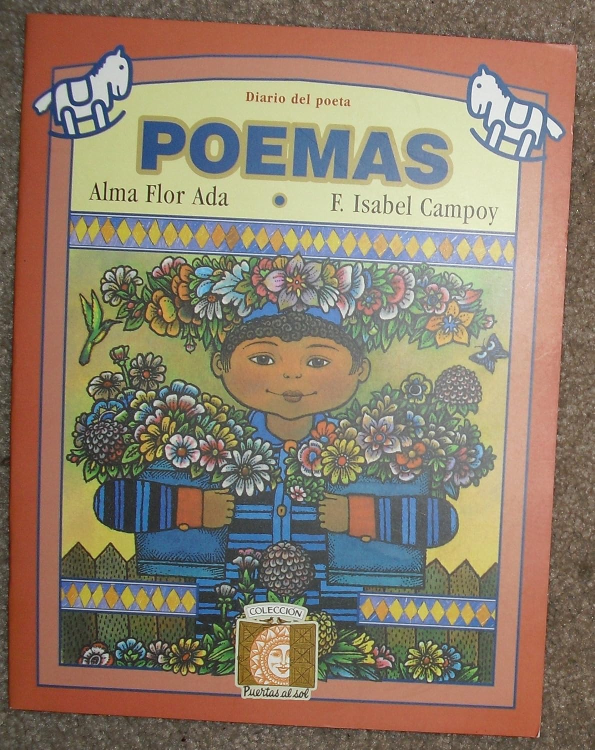 Poemas: Journal D / Poems (Puertas al Sol) (Spanish Edition): Alma Flor ...