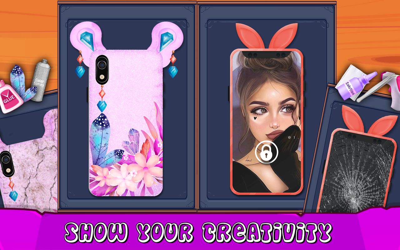 Mobile Phone Case Design: Spray Paint Games - App on Amazon Appstore