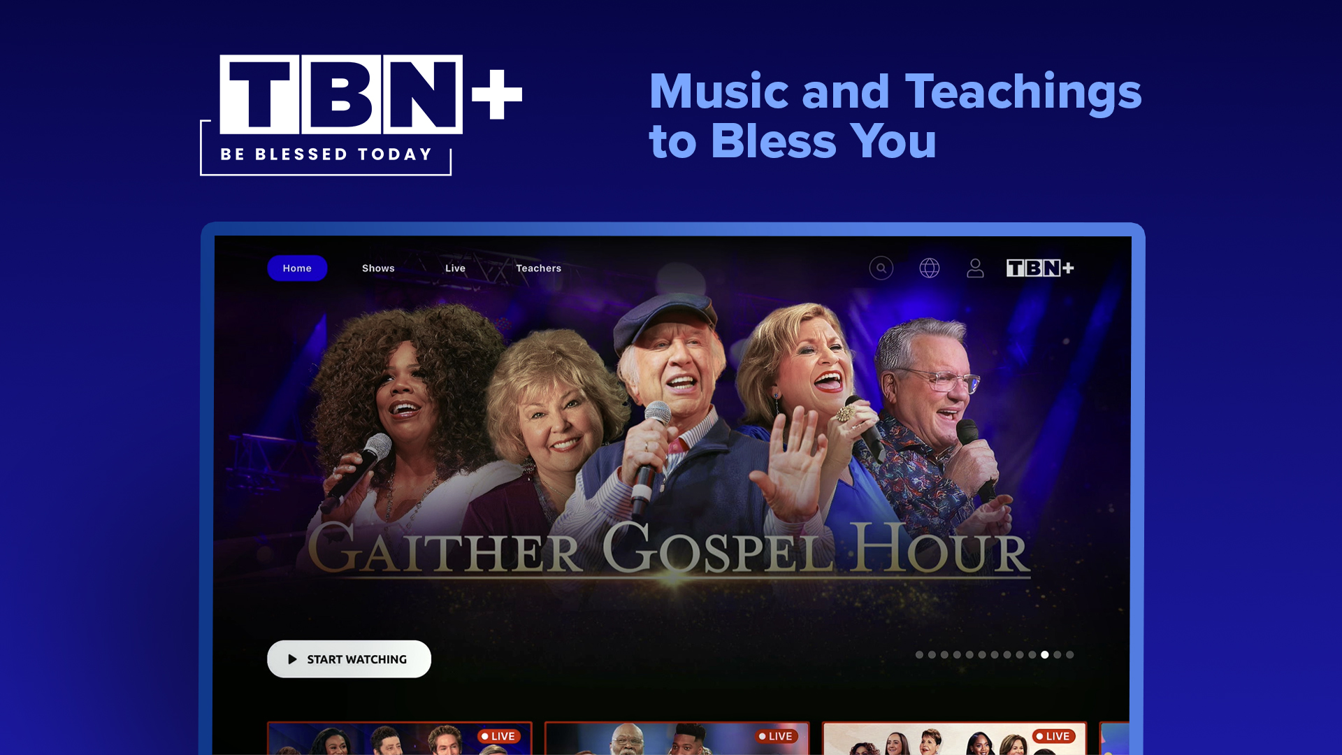 TBN+ Christian Streaming - App on Amazon Appstore