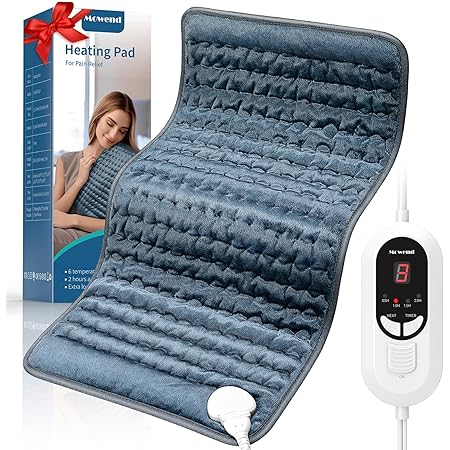 Amazon.com: Electric Heating Pad for Back Pain & Cramps Relief Heat Pad ...
