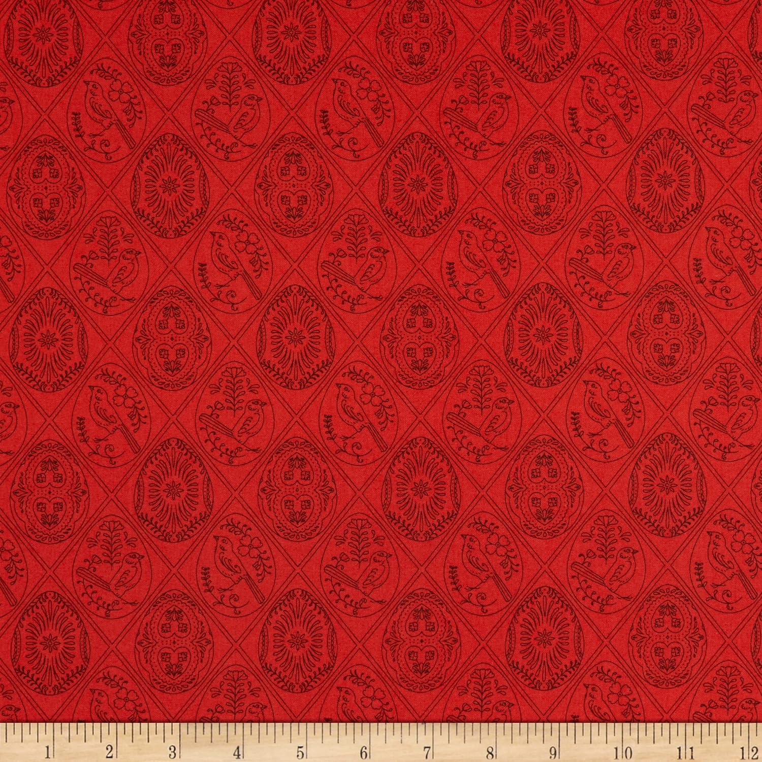 Amazon.com: FreeSpirit Birds of a Feather Line Wycinanki Vermillion ...