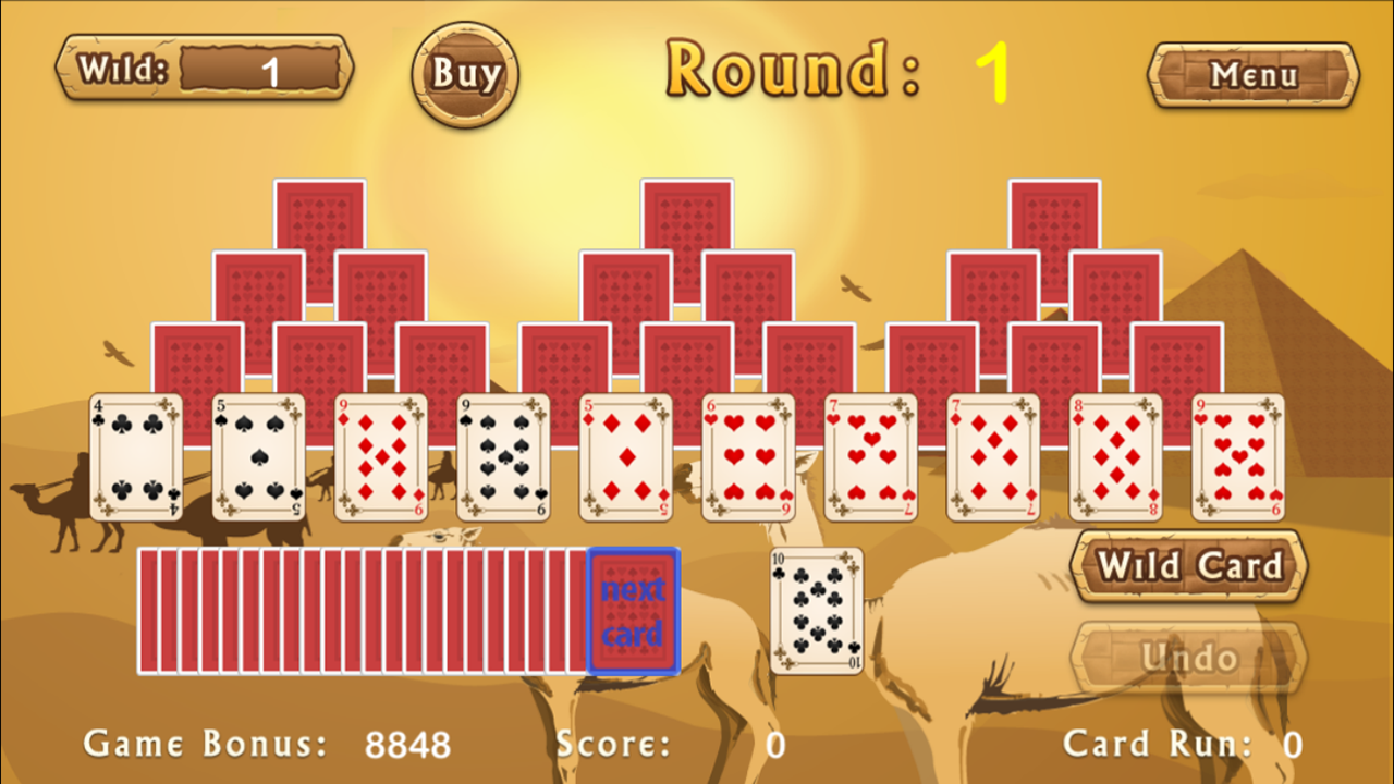 Egyptian Pyramid Solitaire PRO - For Poker Players - App on Amazon Appstore
