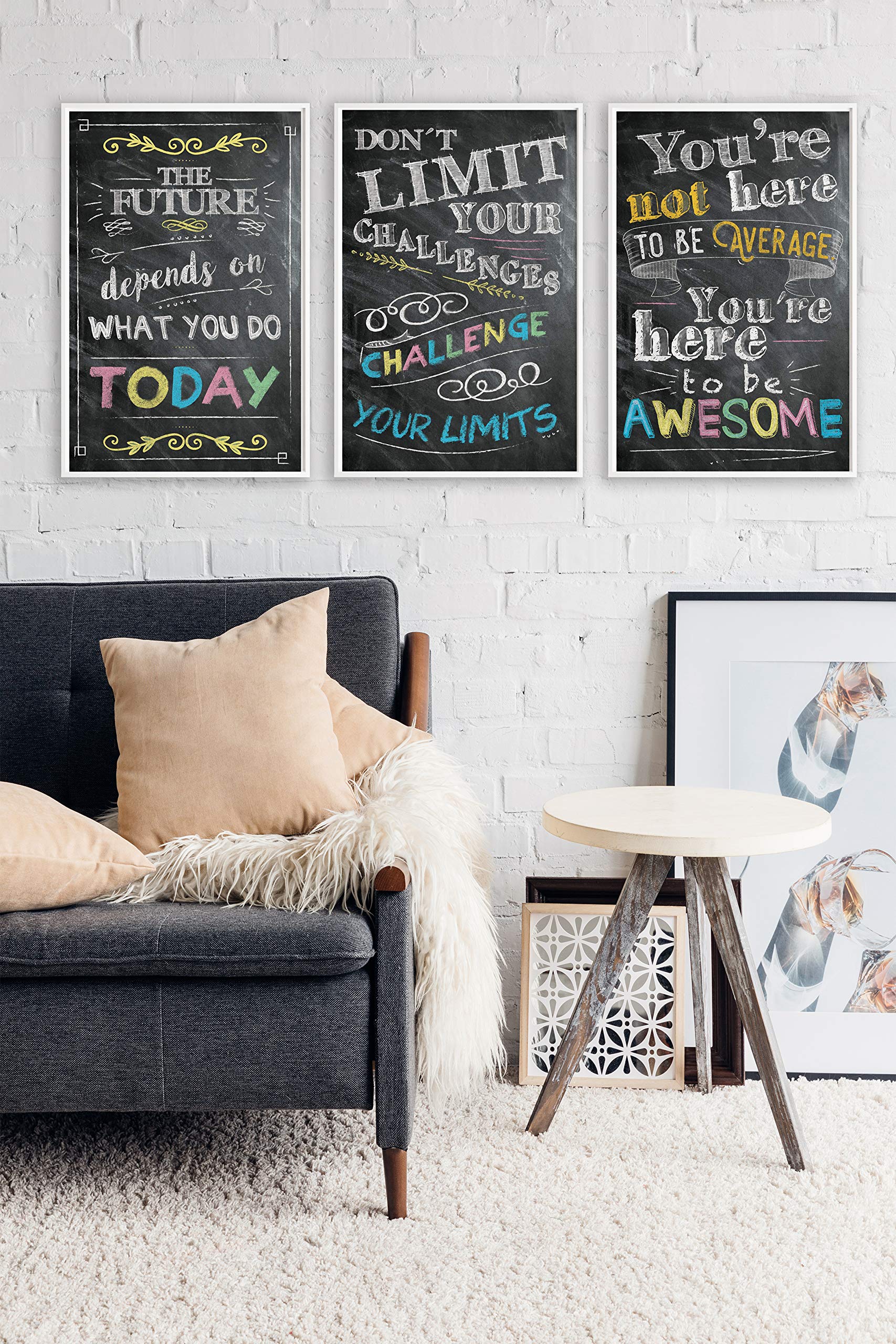 Motivational Posters for Classroom, Office Decorations, Inspirational ...