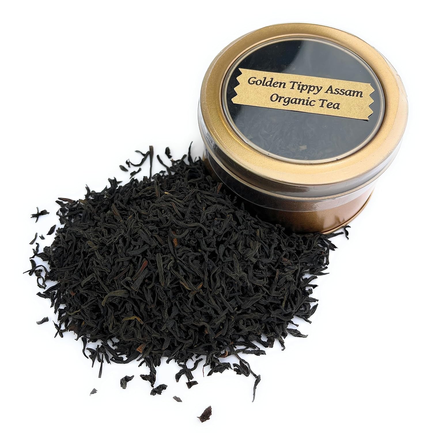 Amazon.com : FlowerTeas Golden Tippy Assam Loose Leaf Black Tea 1 oz (1 ...