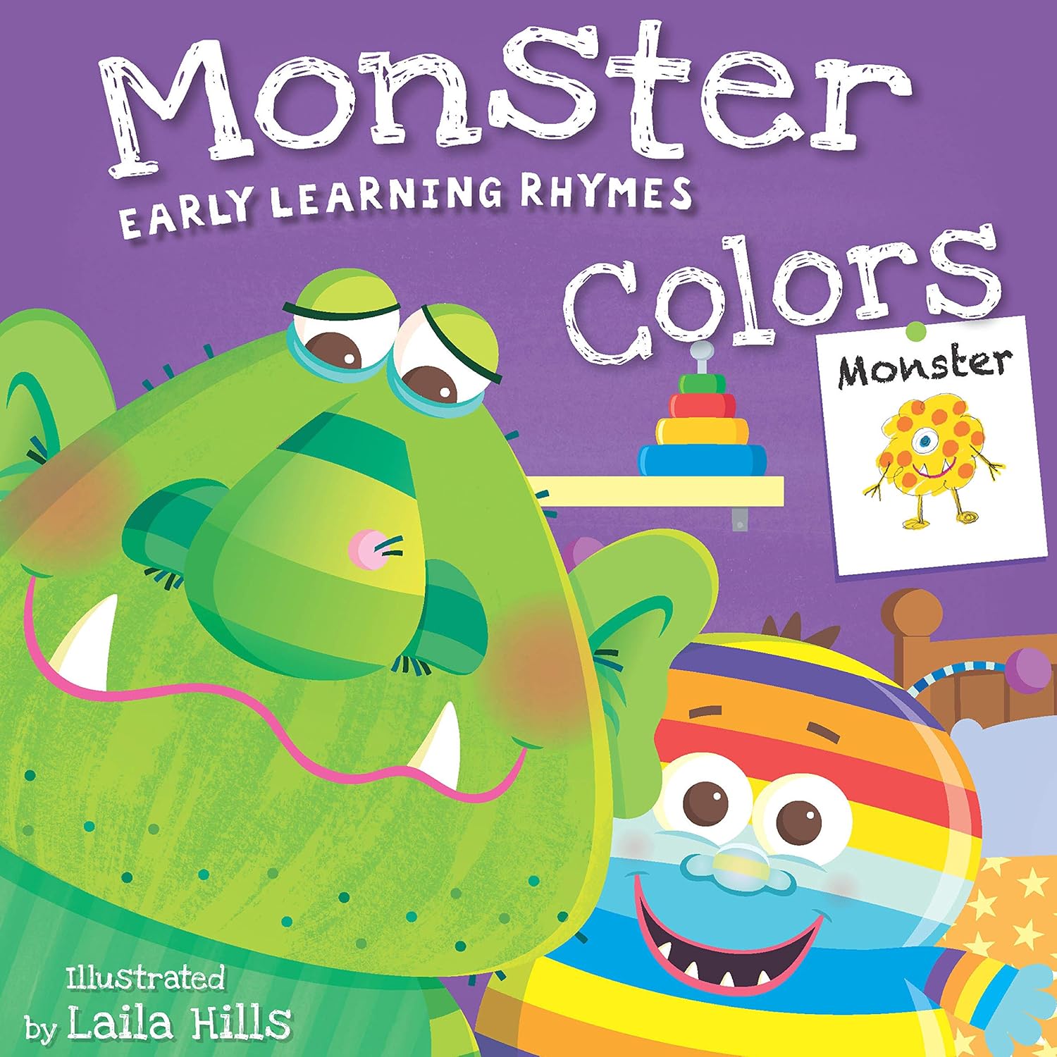 Amazon.com: Monster Colors (Early Learning Rhymes): 9781989219638 ...