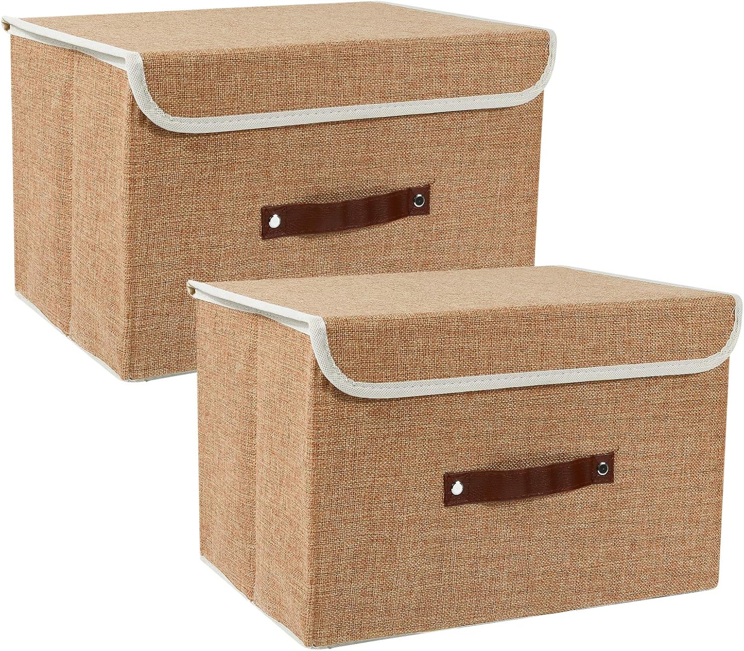 Amazon.com: Storage Bin with Lid, Zonyon Fabric Foldable Storage Cube ...