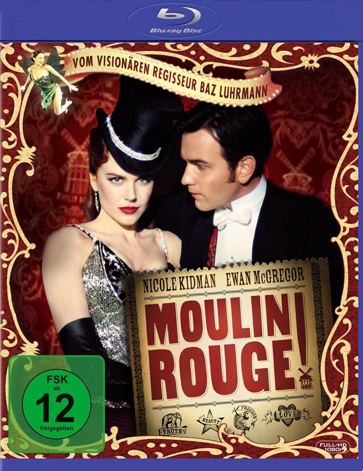 Moulin Rouge: Amazon.it: Kidman, Nicole, McGregor, Ewan, Leguizamo ...