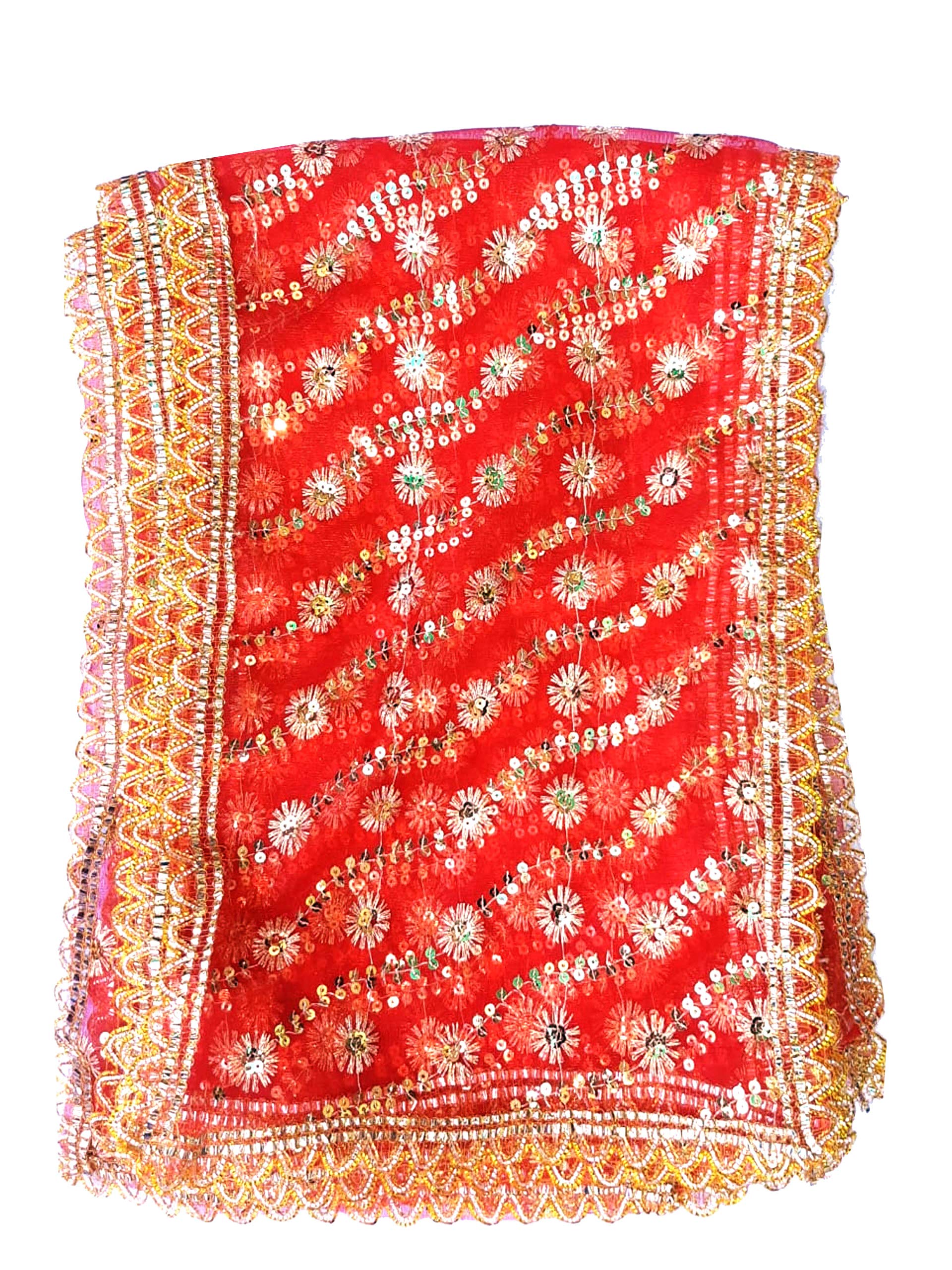 Buy || Green World Pooja Samagri || MATA chunri//Chunni/Devi Maa Chunri ...