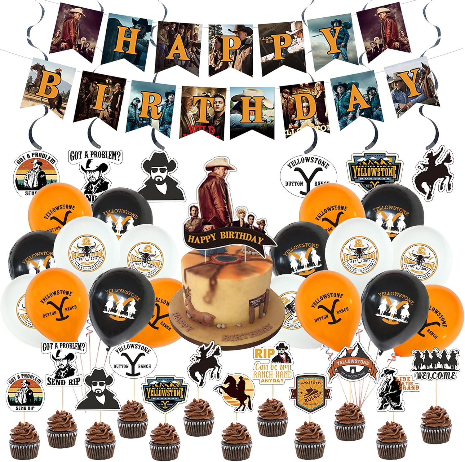 Birthday Party Decorations for Yellowstone,Bundle of Australia | Ubuy