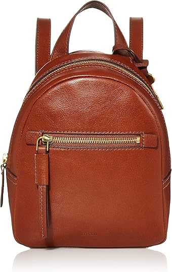 Amazon.com: Fossil Women's Megan Leather Mini Backpack Purse Handbag ...