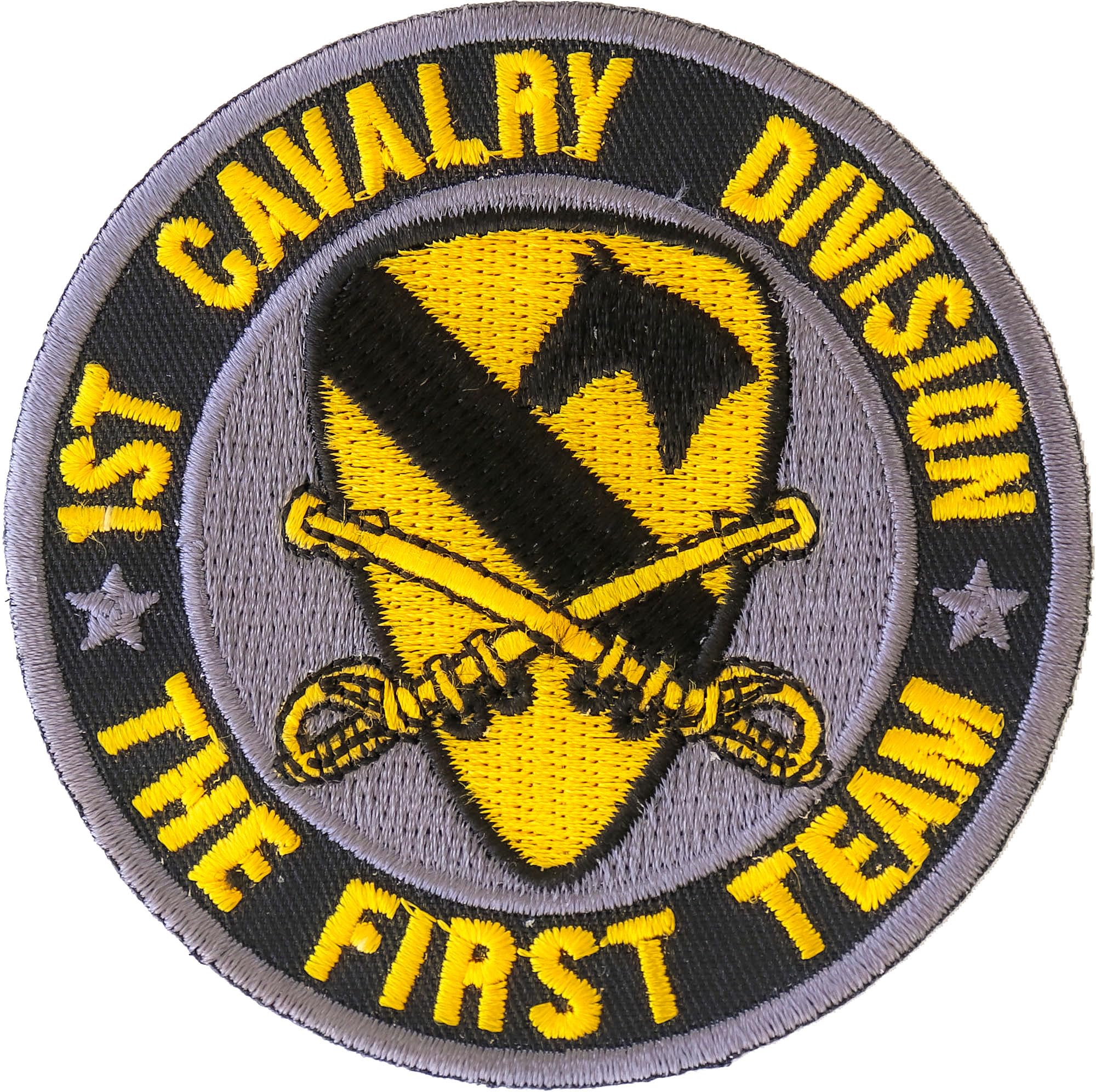 Amazon.com: 1st Cavalry Division Patch The First Team : Clothing, Shoes ...