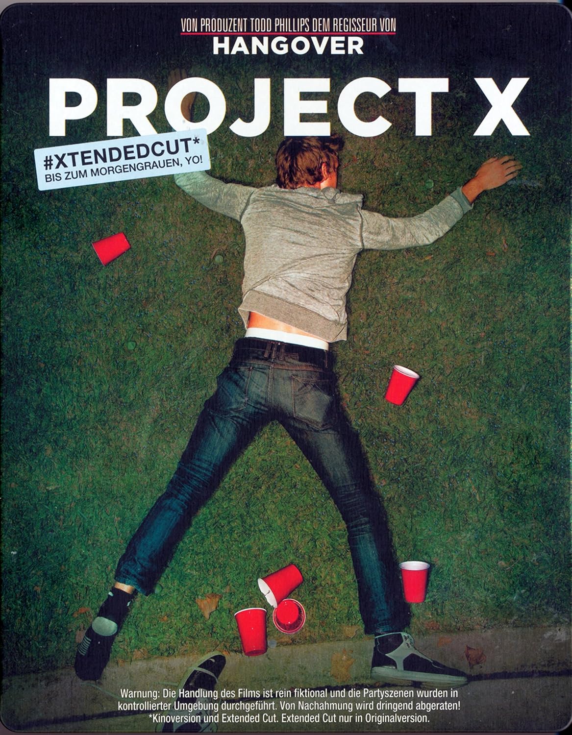 Project X (Extended Cut) - Exklusive Steelbook Edition - Blu-ray ...