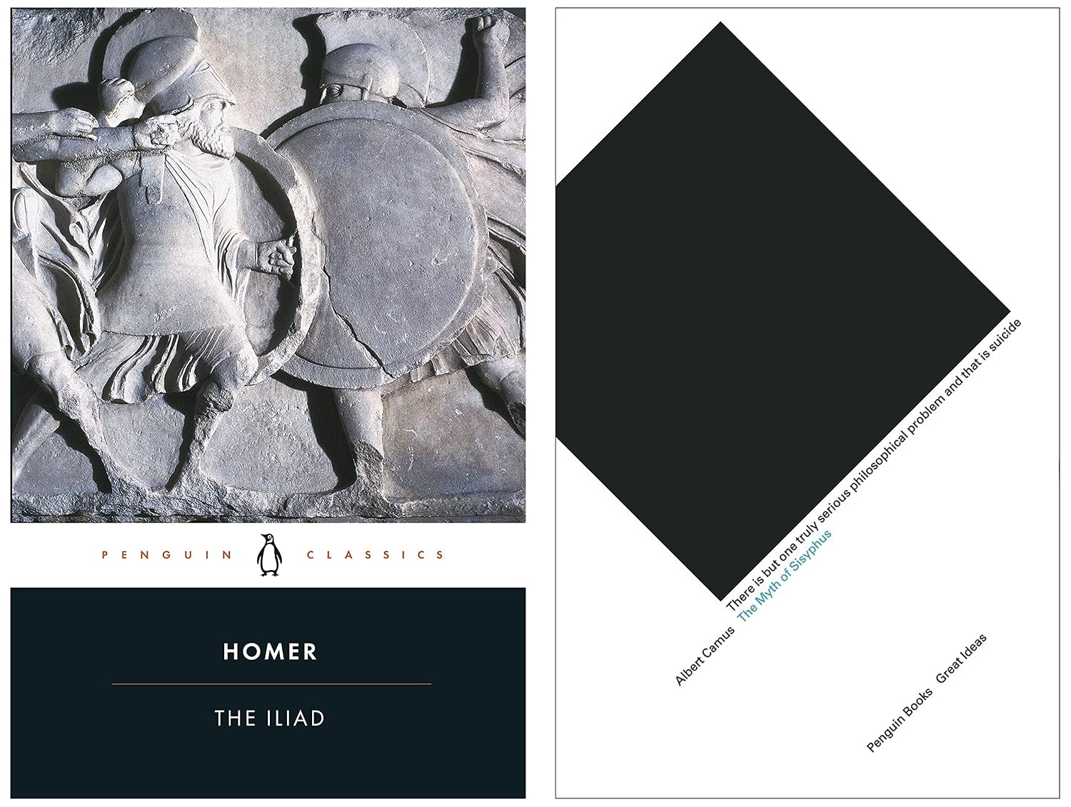 The Iliad (Penguin Classics) & The Myth of Sisyphus (Penguin Great ...