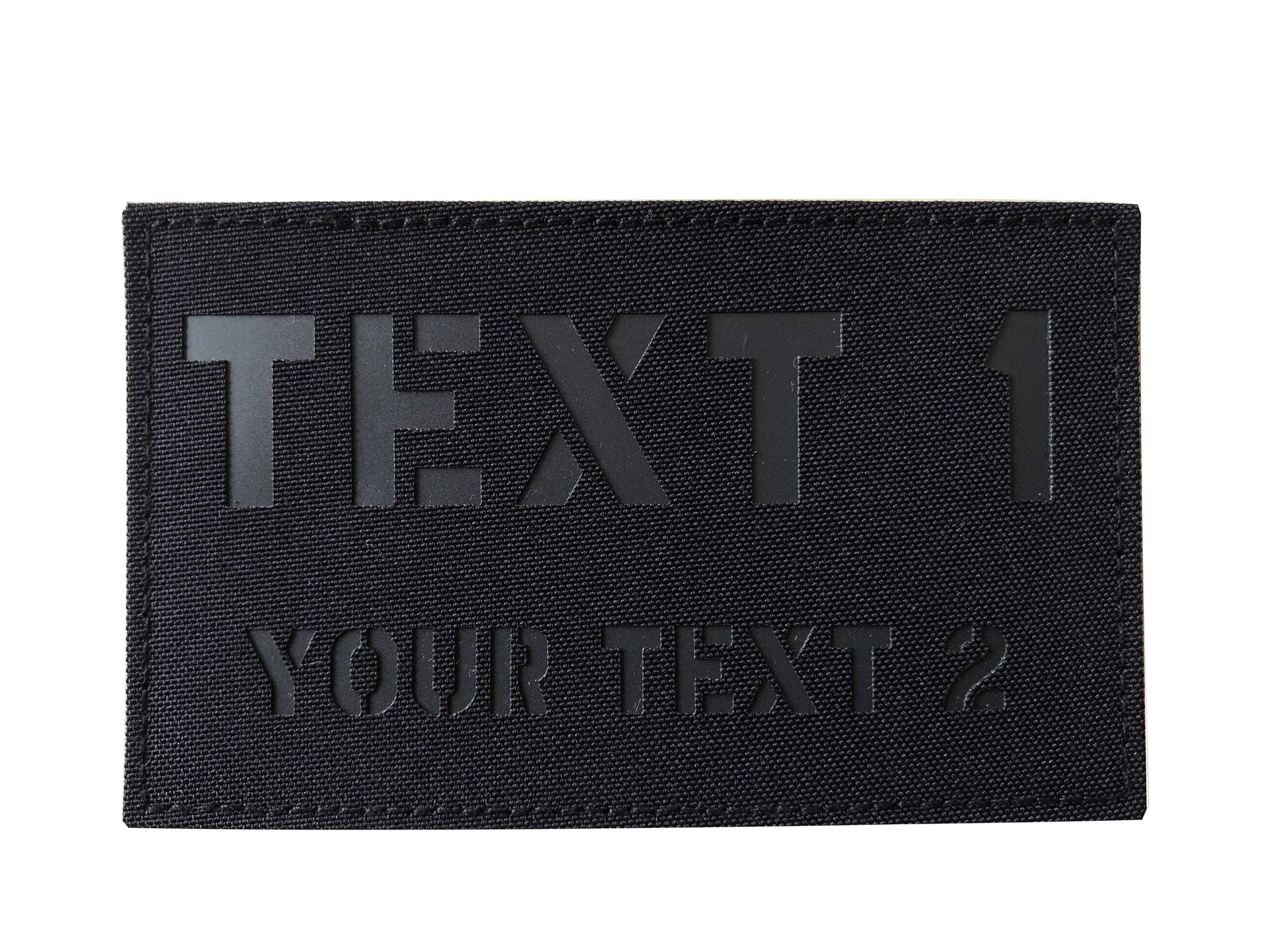 Amazon.com: Custom Large 5x3 Inch IR Infrared Laser Cut ID Panel Patch ...