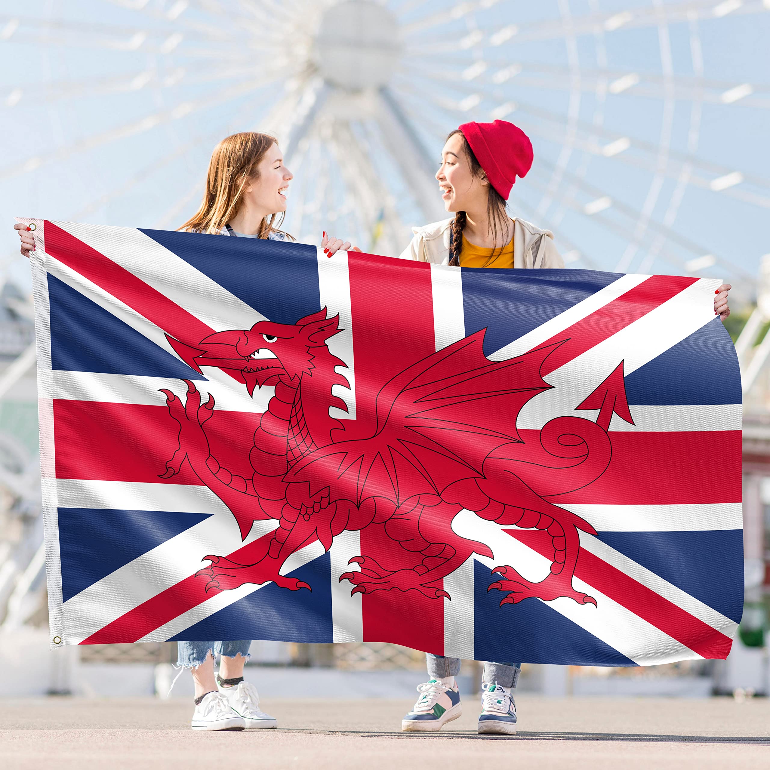 Welsh Flag Union Jack