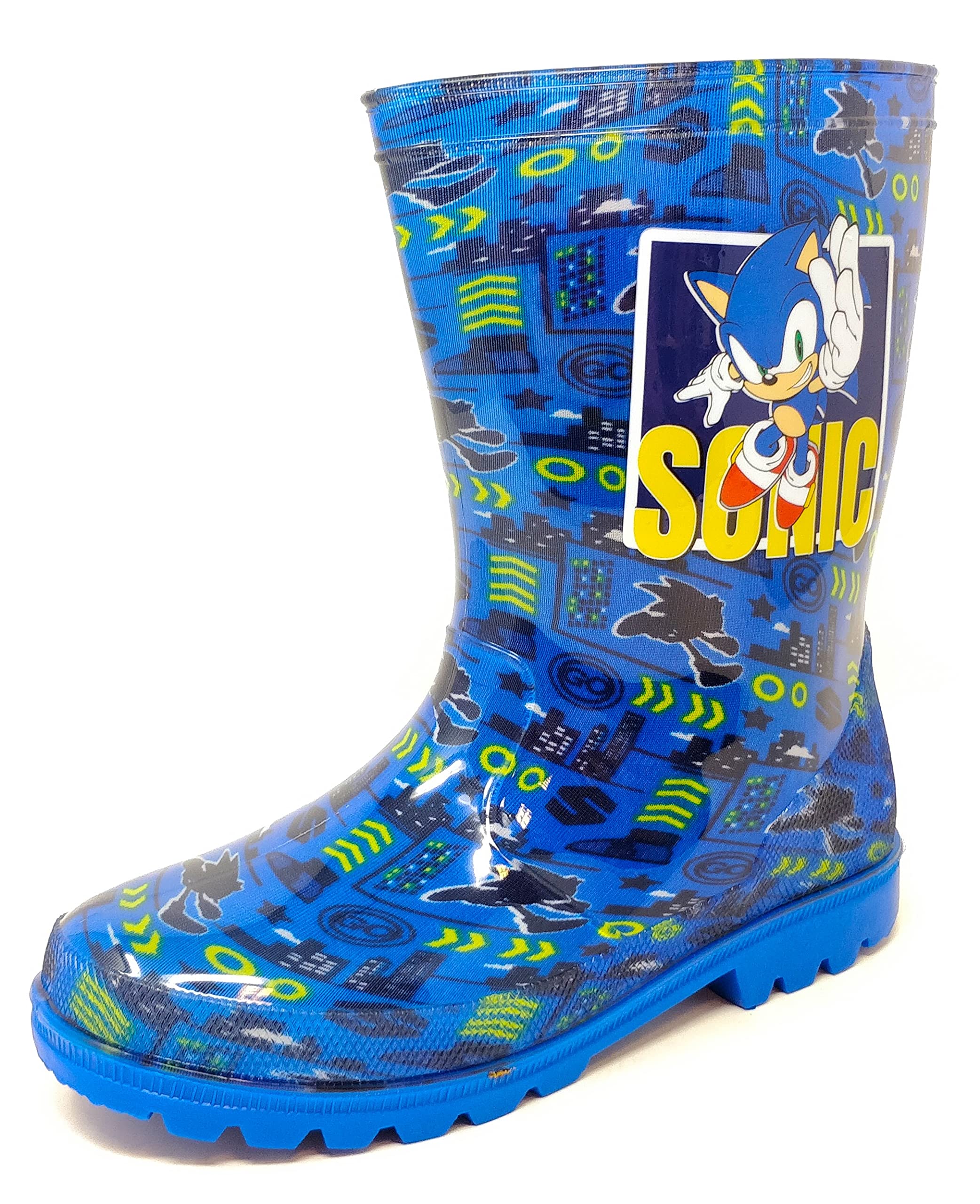 Buy Boys Sonic the Hedgehog Wellies/Wellington Boots Online at ...