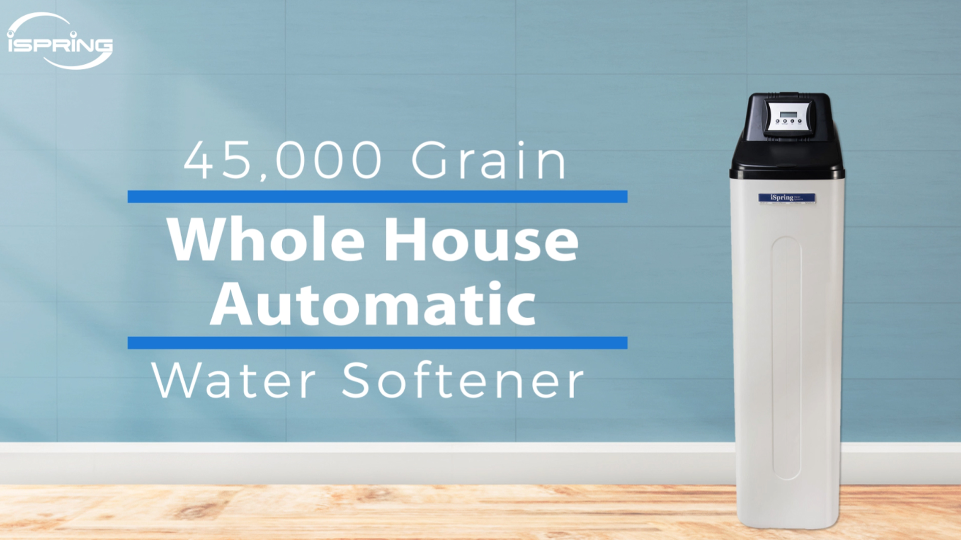 Watch iSpring WCS45KG Whole House Water Softener 45,000 Grain on Amazon ...