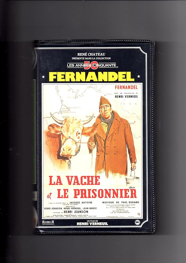 La Vache Et Le Prisonnier [VHS] : Fernandel, Fernandel: Amazon.fr: DVD ...