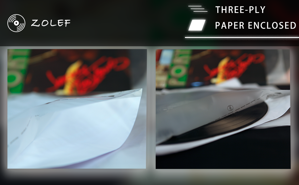 Watch ZOLEF vinyl record inner sleeves for lp 12 inches on Amazon Live