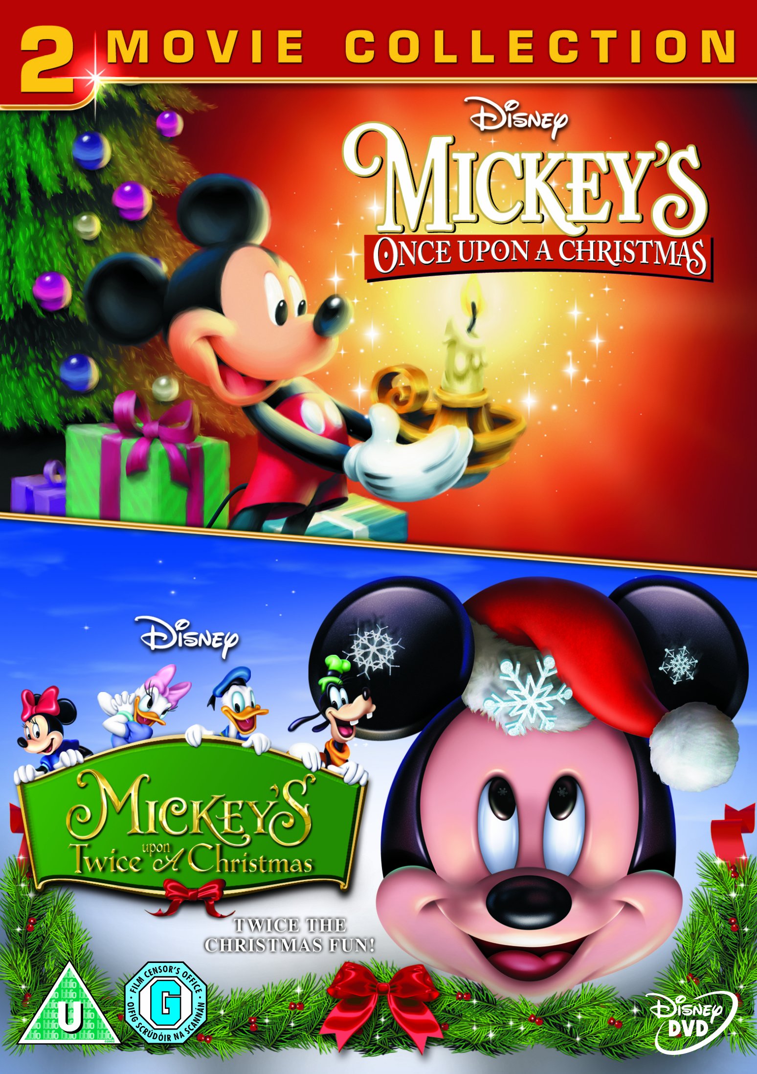 Amazon.com: Mickey's Once Upon A Christmas/Mickey's Twice Upon A ...
