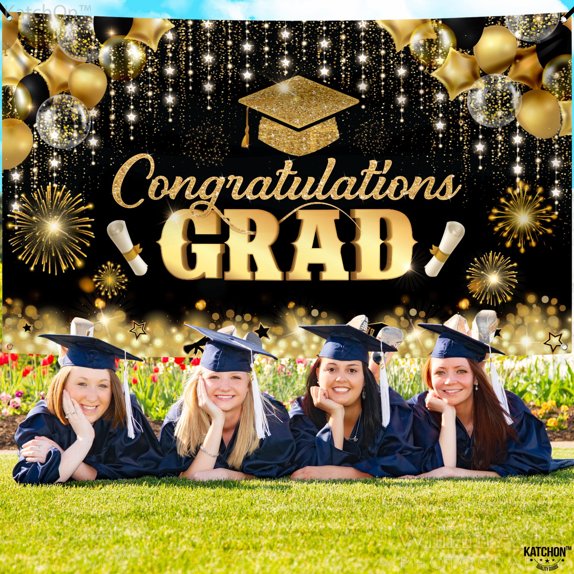 Snapklik.com : Graduation Backdrop - 72x12 Inch Graduation Banner ...