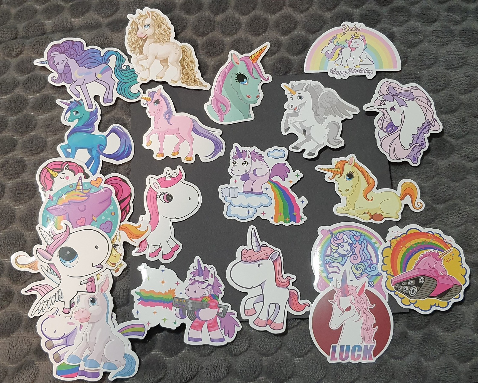 SparkTime - Autocollants Licorne [Lot x30] Stickers Licorne pour ...