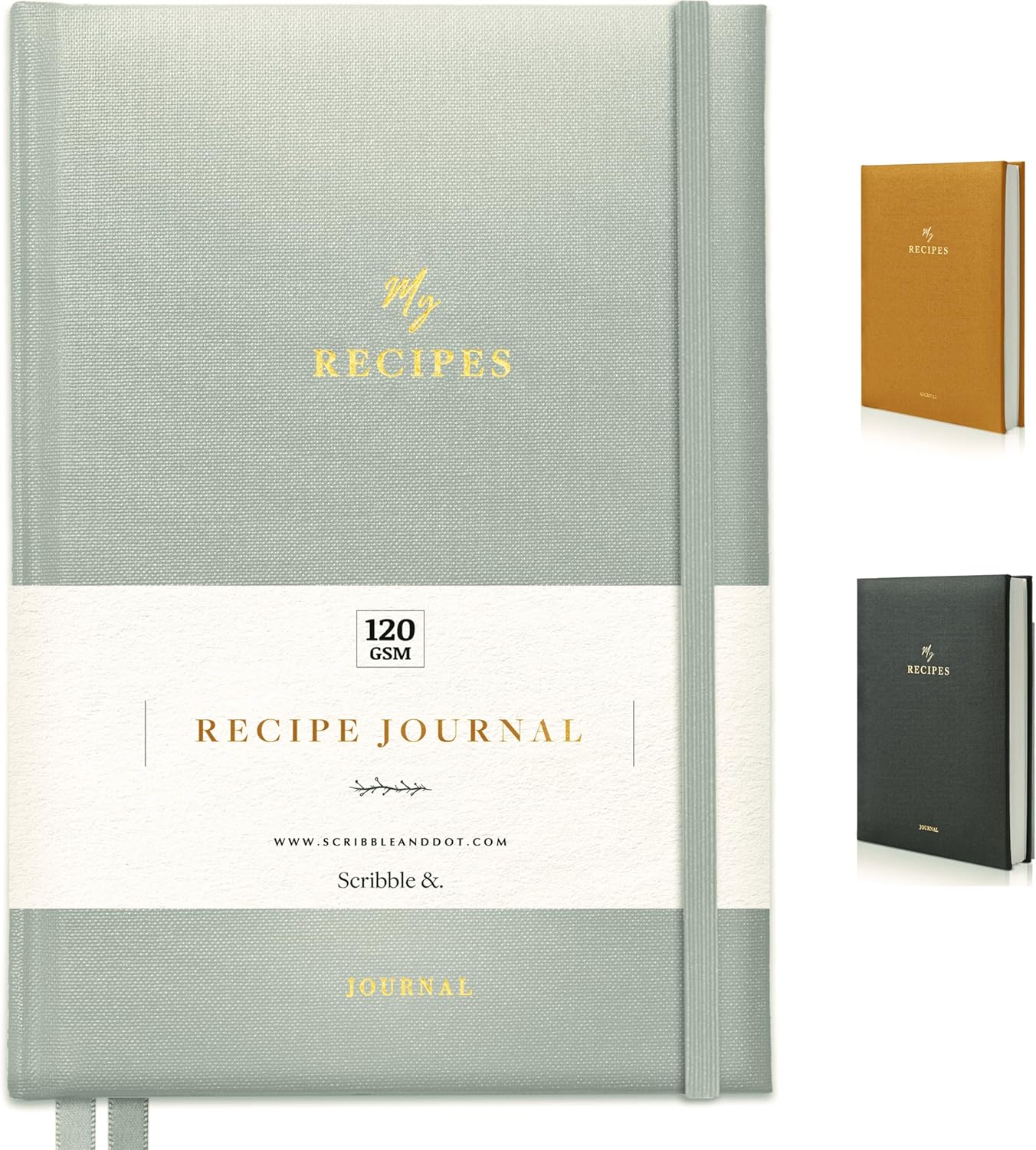 Amazon.com: Scribble & Dot® Recipe Book for Own Recipes | Create Your ...