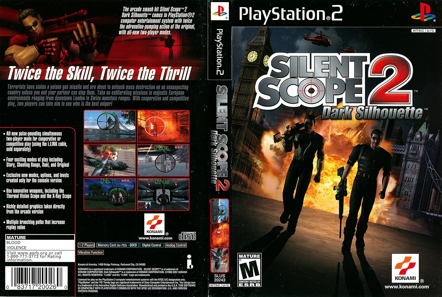 Amazon.com: Silent Scope 2: Dark Silhouette (Renewed) : Video Games