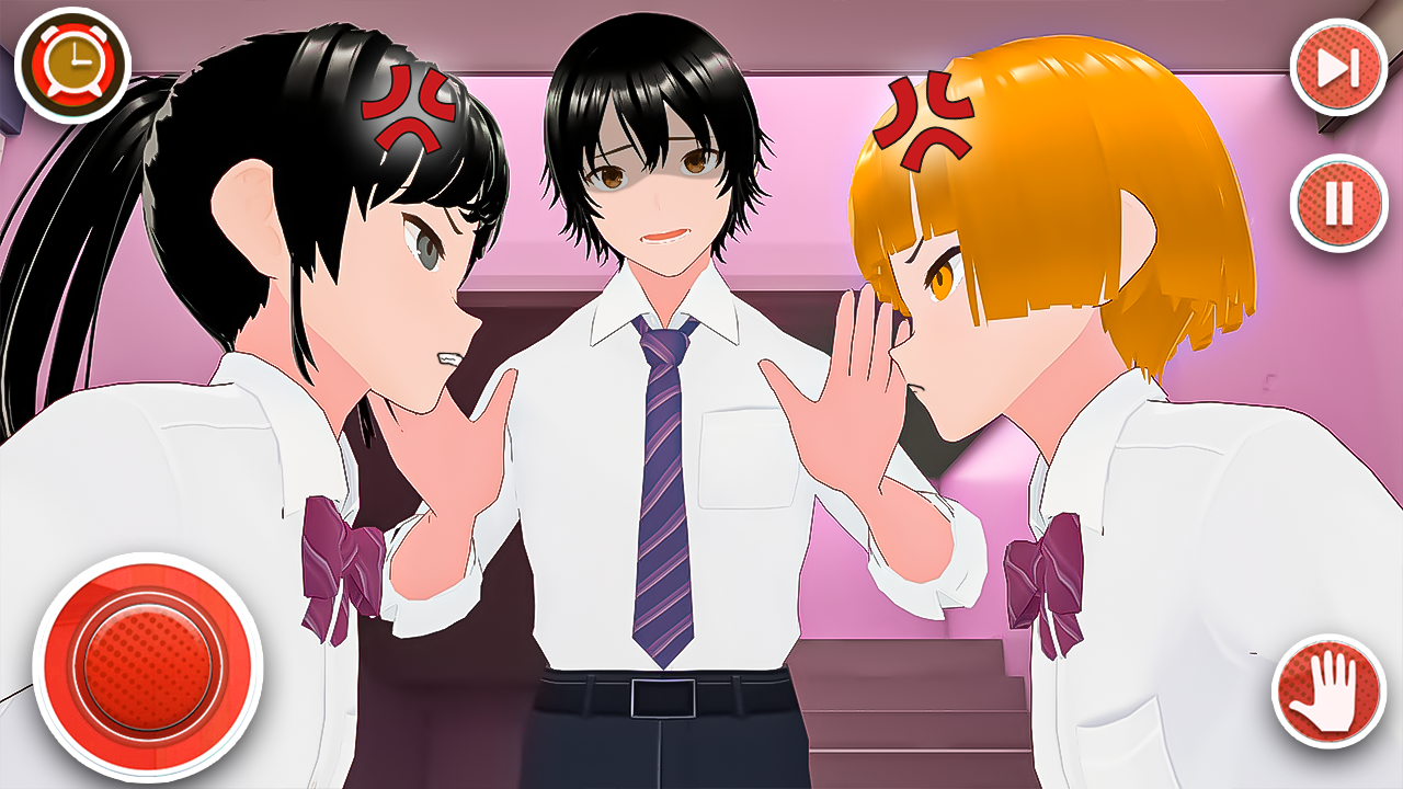 Anime High School Girl Sakura Game – Yandere Japanese School Life ...