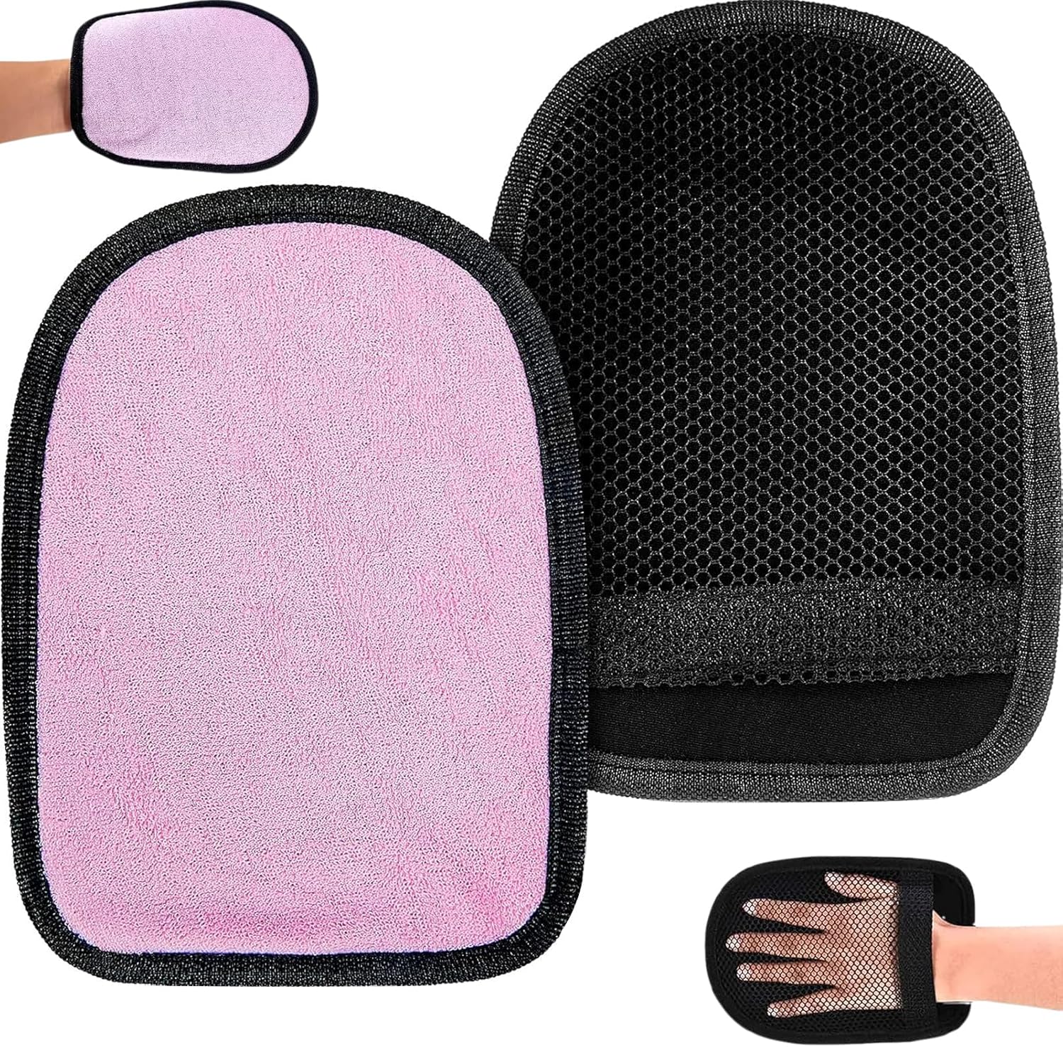 Amazon.com: TayandKay 2 Pieces Sand Wipe Off Mitt, Beach Sand Cleaner ...