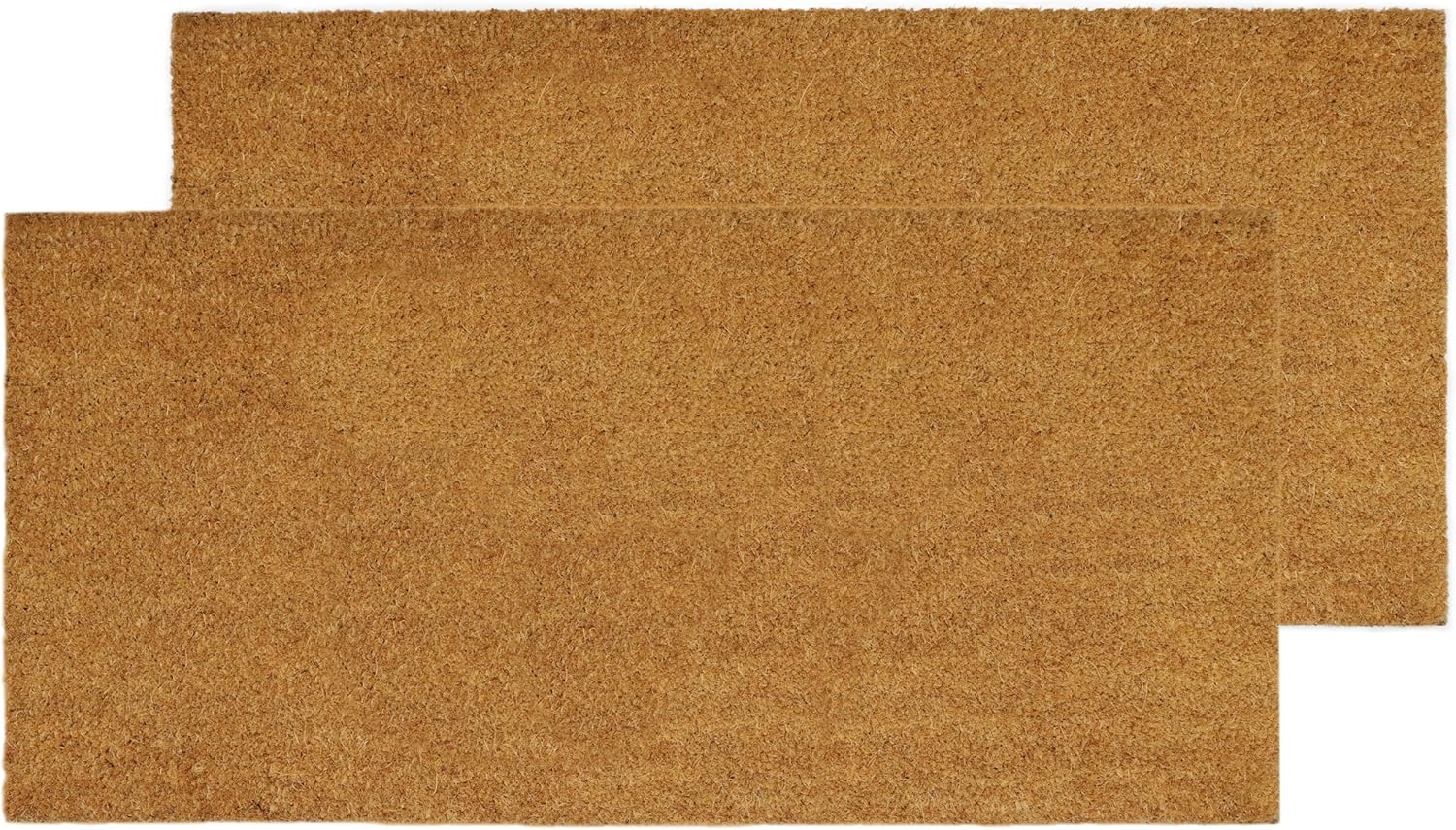 Amazon.com: IRONGATE Coco Coir Doormat - 2 Pack Non Slip Heavy Duty ...