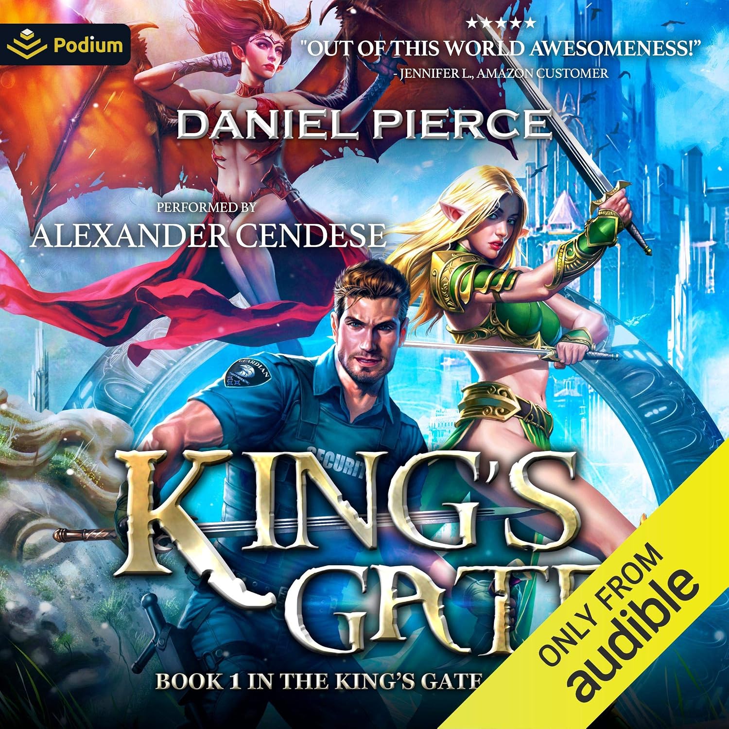 Amazon.com: King's Gate: King's Gate, Book 1 (Audible Audio Edition ...