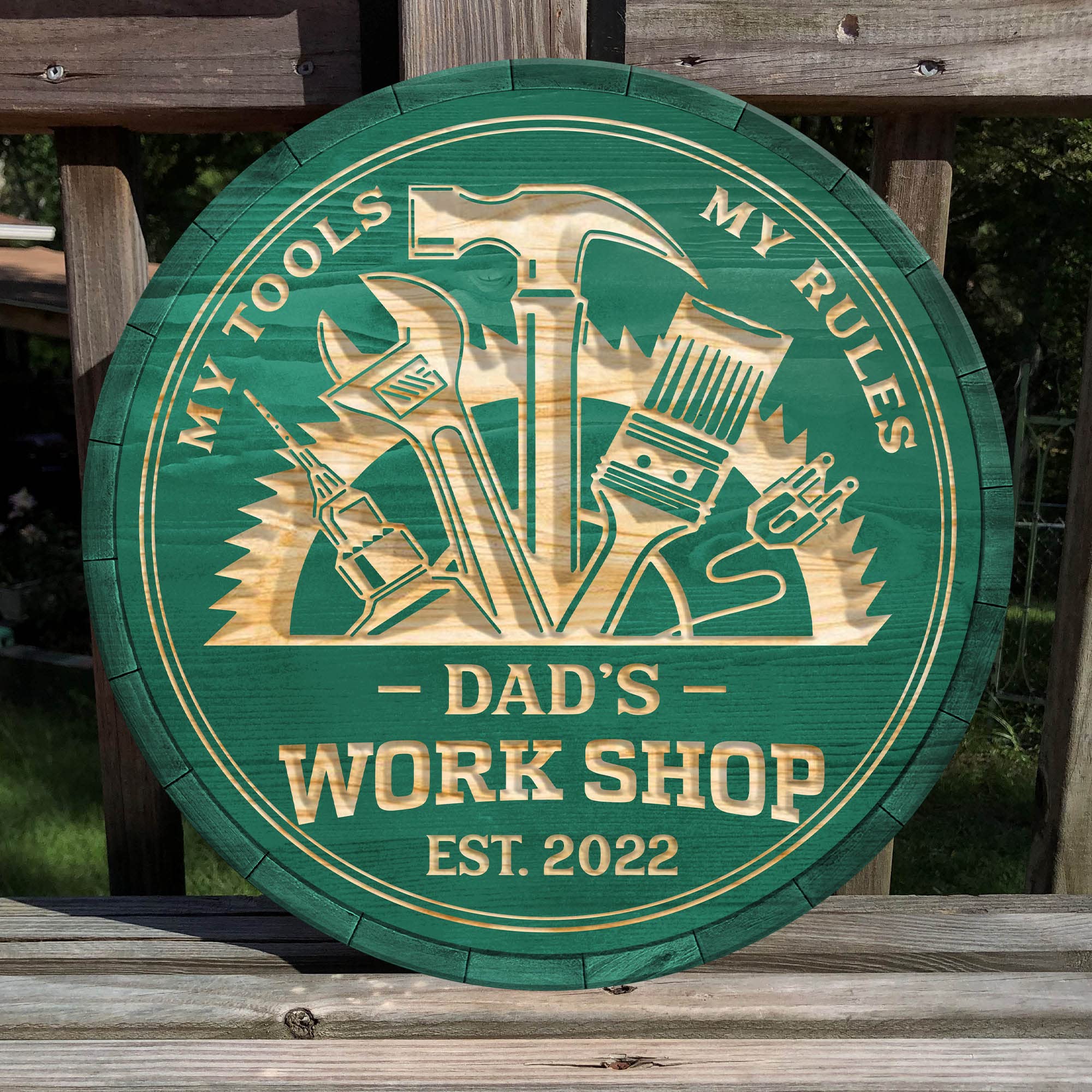 Custom Workshop Sign Workshop Sign Custom Business Sign Carpenter