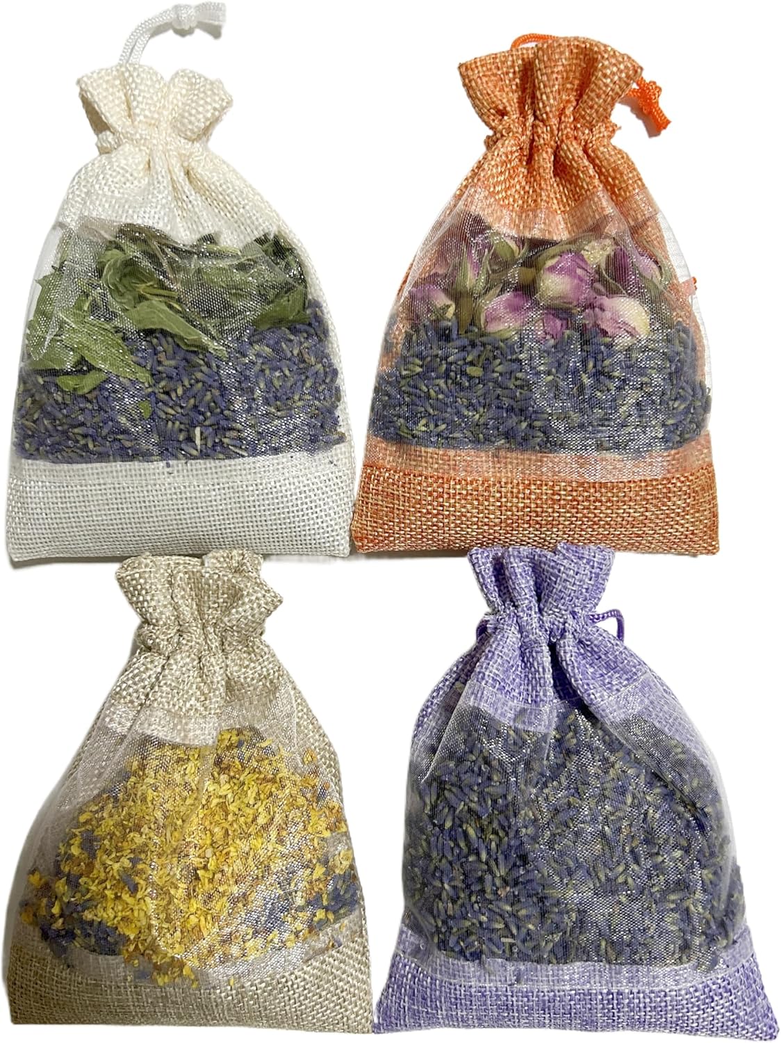 Amazon.com: Generic 4 Packs of Pure Natural Dried Floral Fragrance Bags ...