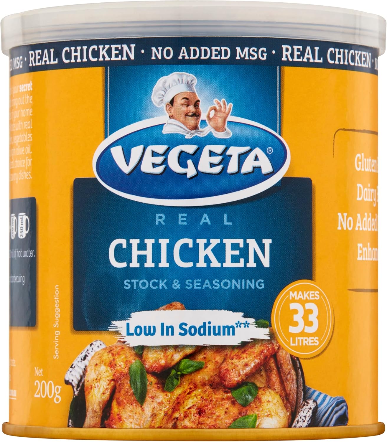Vegeta Chicken Stock Powder 200 g, 200 g, Chicken : Amazon.com.au: Grocery
